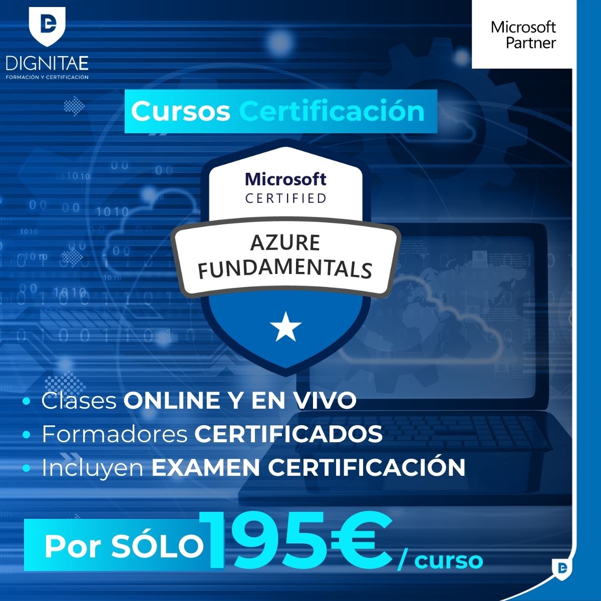 Certificaciones Microsoft Fundamentals. Cursos oficiales - DIGNITAE